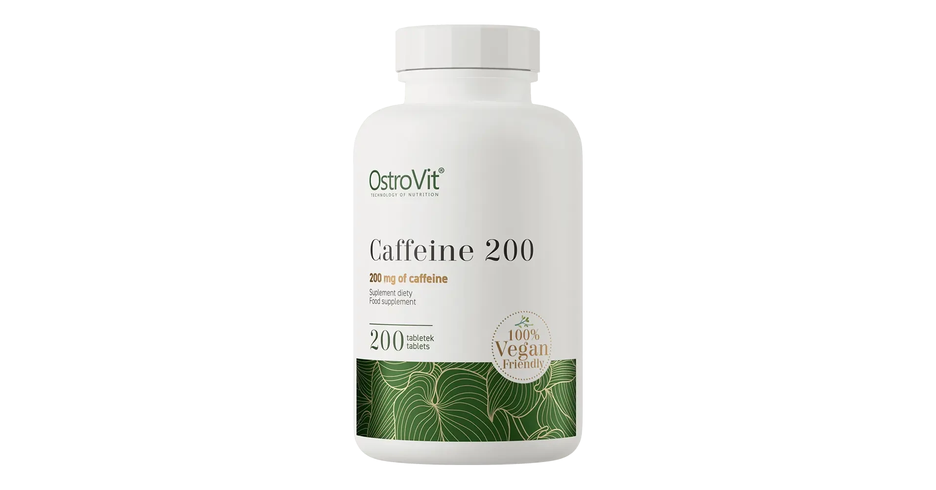 OstroVit - Caffeine - Koffein 200 mg - 200 tabletta