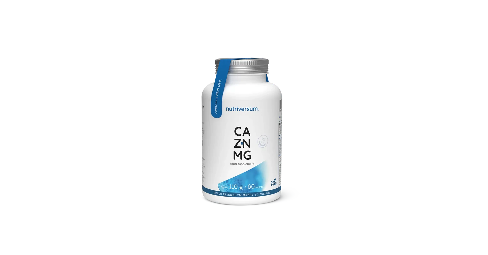 Nutriversum - CA-ZN-MG - Kalcium-Cink-Magnézium - 60 tabletta